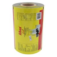 China Flexible Laminated Aluminum Spice Plastic Film Roll Food Plastic Packing Film Rolls Material For Milk Powder for sale