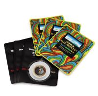 China Custom Food Grade Aluminium Foil Moisture Proof Sachet 3 Side Seal Bags Small Sachet Tea Powder Packaging Pouch for sale