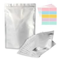 China Custom Printed Matt Foil Plastic Food Resealable Packaging Bolsa Aluminum Zipper Stand Up Pouch With Zipper for sale