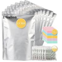China Custom Printed Matt Foil Plastic Food Resealable Packaging Bolsa Aluminum Zipper Stand Up Pouch With Zipper for sale