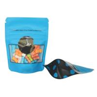 China Big Storage Bag Waterproof Plastic Container Spice Powder Ziplock Packing Pouches Case Empty Stand Up For Food Storage for sale