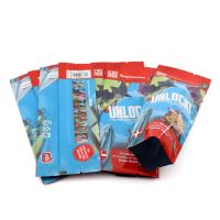 China 3 Side Seal Customized Printing Snack Packaging Plastic Bag Heat Sealable Sachet / Back Sealed Plastic Bag for sale