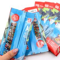 China 3 Side Seal Customized Printing Snack Packaging Plastic Bag Heat Sealable Sachet / Back Sealed Plastic Bag for sale