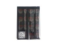 China Custom Designs Food Packaging Back Seal Bags Wholesale Price Heat Sealed Center Seal Mylar Bag for sale