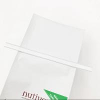 China Customized 5 Kgs Packaging Flat Bottom Standing Zip Side Gusset Bag Pouch for sale