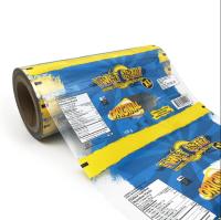 China Custom Printed Bopp PET CPP PE Metallized Laminated Film Roll Flexible Packaging Snacks Candies Pizza Food Plastic Film for sale