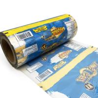 China Custom Printed Bopp PET CPP PE Metallized Laminated Film Roll Flexible Packaging Snacks Candies Pizza Food Plastic Film for sale