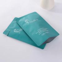 China Small Mini Aluminum Foil Cosmetic Sample Sachets 3 Side Sealed Flat Pouch Bag For Skincare Lotion Cream Packet for sale