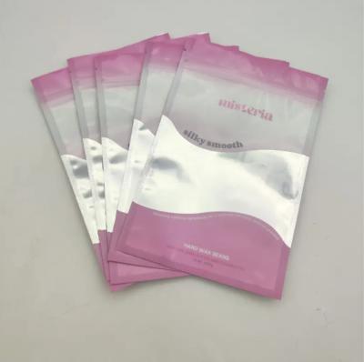 China Wholesale Custom Logo Zipper Three-Side Sealing Plastic Pouching Recyclable Pouch Bags Packaging 3 Side Seal Bag for sale