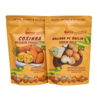 China Custom Printed Food Grade Ziplock Snack Custom Plastic Pouch Packaging Food Packing Bag for sale