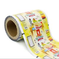 China Customized Recycled Food Grade Laminated Roll Film Plastic Small Soft Packaging Film Roll for sale