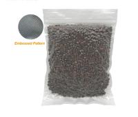 China Factory OEM Custom Food Storage Double Zipper Embossing Nylon Vacuum Seal Bags for sale