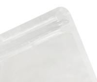 China Factory OEM Custom Food Storage Double Zipper Embossing Nylon Vacuum Seal Bags for sale