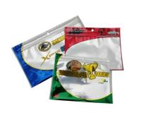 China Custom Printed Vacuum Seal Bags Waterproof Aluminum Bag Heat Sealable Fishing Lure Storage Packaging Bag With Hang Hole for sale