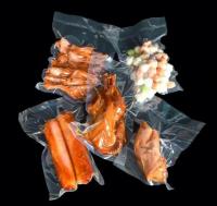 China Vacuum Plastic Packaging Bag Seal Food Grade Nylon Pouch Transparent Plastic Vacuum Bag for sale