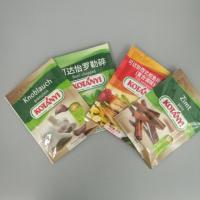 China Rosemary Sliced Seasoning Plastic Packaging Small Sachet 3 Sides Sealed Aluminum Bags For Packing for sale