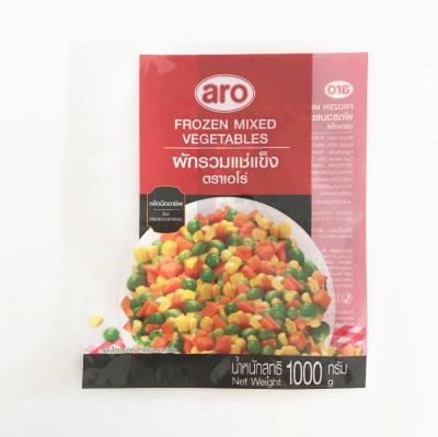 China For Food Packaging Three Side Sealed Bag Frozen Vegetable Fruit Packing Bags Vacuum Plastic Customized Custom Sandwich Bags for sale