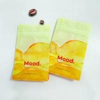 China Custom Logo Side Gusset Flat Bottom Coffee Beans Packaging Laminated 100g 150g 250g 500g 1kg Bags With Valve for sale