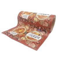 China Automatic Packaging Biodegradable Plastic Film Chips Roll Film Sachet Plastic Film For Snack for sale