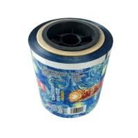China Custom Order Food Grade Chips Packaging Film Rolls PET Plastic Bag Roll Mylar Aluminium Packaging Foil Film Roll for sale