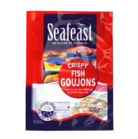 China Custom Printed Vacuum Fish Chicken Frozen Food Packaging 3 Side Seal Plastic Bags With Logos for sale