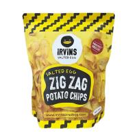 China Potato Chips Packaging Customization Ziplock Stand Up Aluminum Foil Plastic Food Packet Pouch Bag For Crisps Snack Food for sale
