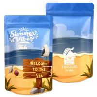 China Printing Plastic Bag Manufacturer Full Printing Stand Up Zip Lock Pouch Mylar Packaging Bag for sale