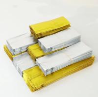 China Custom Design Print Aluminum Foil Mylar Stand Up Pouch Hot Seal Side Gusset Bags Food Tea Coffer Packaging Bag Pouch With Logo for sale
