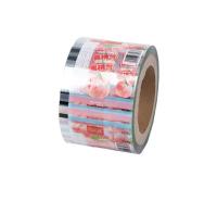 China Custom Printing Sachet Packaging Roll Film Food Grade Pe Bopp Candy Lollipop Chocolate Food Auto-Packaging Roll Film for sale
