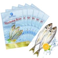 China Custom Printer Heat Seal Three Side Leak Proof Sleeves Vacuum Plastic Frozen Food Packaging Pouch Bag for sale