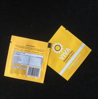 China Polysmarts Recyclable 3 Side Seal Heat Seal Bag Reclosable Aluminum Foil 3 Side Seal Bag With Customized Design for sale