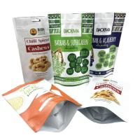 China Free Samples Digital Printing Bags Mylar Bag Zipper Smell Proof Nut Cashew Packaging Pouch Matte Surface Doypack For Nuts for sale