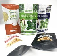 China Free Samples Digital Printing Bags Mylar Bag Zipper Smell Proof Nut Cashew Packaging Pouch Matte Surface Doypack For Nuts for sale