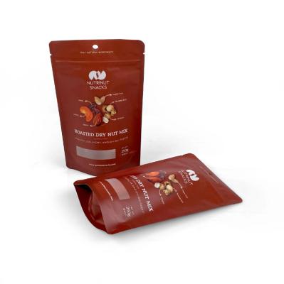 China Custom Printed Aluminium Foil Bags Biscuits Nuts Tea Coffee Food Packaging Plastic Zip Stand Up Pouches for sale
