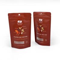 China Custom Printed Aluminium Foil Bags Biscuits Nuts Tea Coffee Food Packaging Plastic Zip Stand Up Pouches for sale