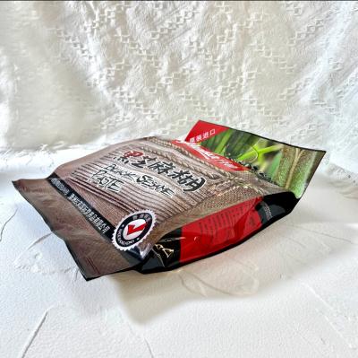 China OEM Custom Size BOPP Side Gusset Pouch Aluminum Foil Lined Color Printed Sesame Food Packaging Bags Heat PE Material for sale