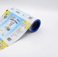 China Custom Foil Laminated Aluminum Plastic Food Flexible Packaging Film Roll Sachet For Taro Tomatto Potato Chips Packaging for sale