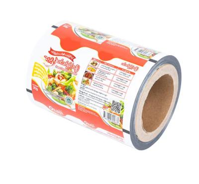China Custom Print Automatic Packing Film Aluminium Foil Printing Chicken Powder Seasoning Snacks Chips Food Packaging Roll Film for sale