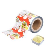 China Custom Print Automatic Packing Film Aluminium Foil Printing Chicken Powder Seasoning Snacks Chips Food Packaging Roll Film for sale