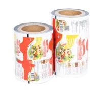 China Custom Print Automatic Packing Film Aluminium Foil Printing Chicken Powder Seasoning Snacks Chips Food Packaging Roll Film for sale