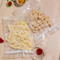 China Custom Printed Heavy Duty Embossed Vacuum Pack Food Storage Embossed Vacuum Bags for sale