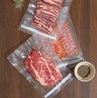 China Custom Printed Heavy Duty Embossed Vacuum Pack Food Storage Embossed Vacuum Bags for sale