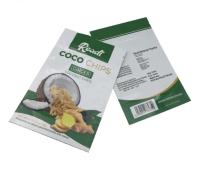 China Custom Printed Heat Seal Three Side Sealed Zipper Plastic Food Grade Pouch Zip Lock Bag for sale