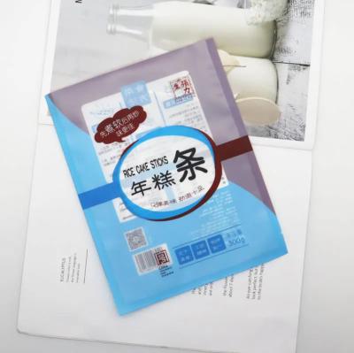 China Three Side Seal Stand-Up Pouch With Zipper Top Moisture Proof BOPP & PE For Food Packaging Storage And Usage for sale