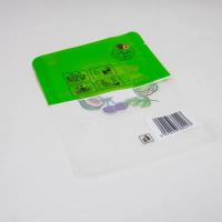 China Custom Printed Food Packaging Bag Small Size Three Side Seal Bag With Window for sale