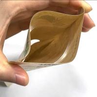 China 3-Sided Heat-Sealed Silver Aluminum Foil Vacuum Bag Open Top Food Storage Pouch With Zipper For Sugar And Other Foods for sale
