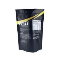 China Popular Customized Resealable Foil Standing Up Zip Pouch For Whey Protein Powder for sale