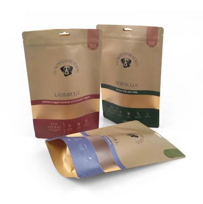 China Reusable Food Packaging Stand-Up Bag Nut Snack Storage Sealed Bag Plastic Packaging Aluminum Foil Bag for sale