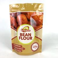 China Eco Friendly Resealable Plastic Bag Bean Flour Candy Cookies Snack Package Bag Stand Up Zipper Pouch For Food for sale