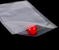 China Wholesale 3 Side Sealed Vacuum Packing Bag Factory Price Food Grade Nylon Retort Pouch For Frozen Food With Tear Notch for sale